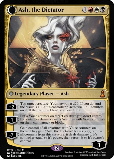 MTGNexus - Ash, the Dictator // Ash, the Dictator