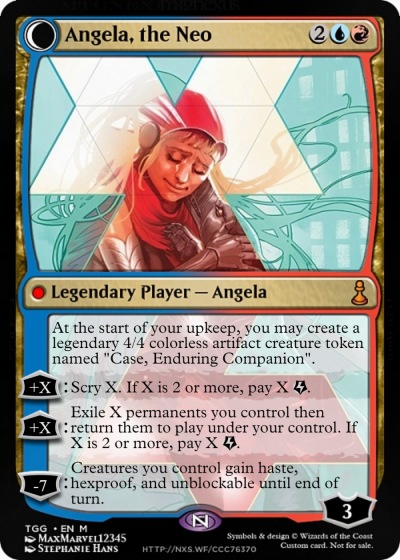 MTGNexus - Angela, the Neo // Angela, the Neo