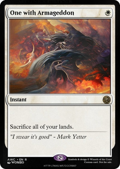MTGNexus - One with Armageddon