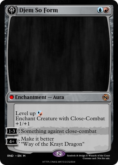 MTGNexus - Shien Form // Djem So Form