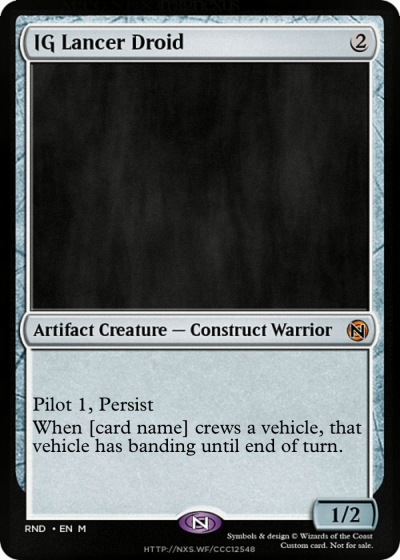 MTGNexus - IG Lancer Droid