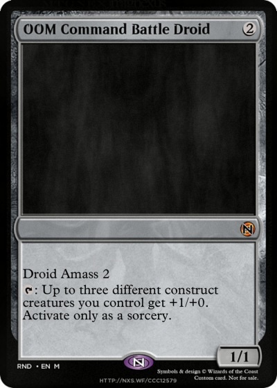 MTGNexus - OOM Command Battle Droid