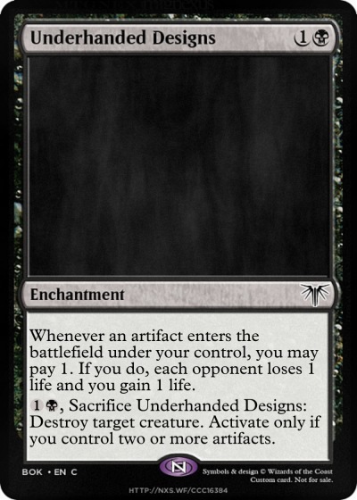 MTGNexus - Underhanded Designs