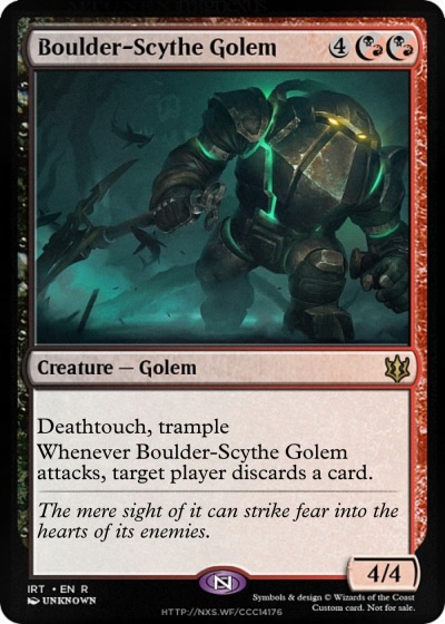 MTGNexus - Boulder-Scythe Golem