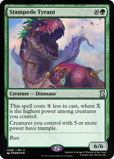 MTGNexus - Stampede Tyrant