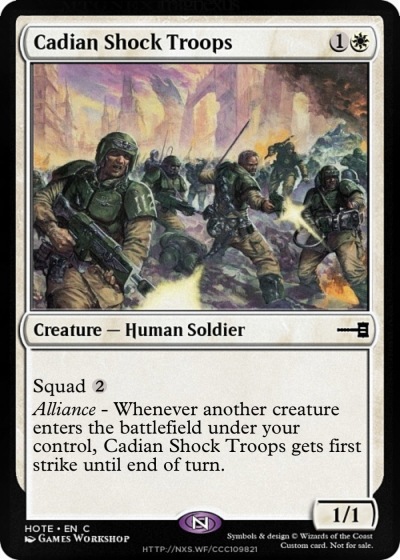 MTGNexus - Cadian Shock Troops