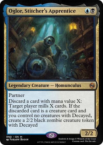 MTGNexus - Oglor, Stitcher's Apprentice