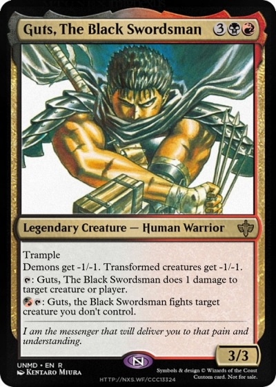 MTGNexus - Guts, The Black Swordsman