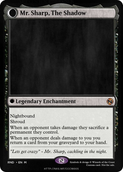 MTGNexus - Zane, The Face // Mr. Sharp, The Shadow