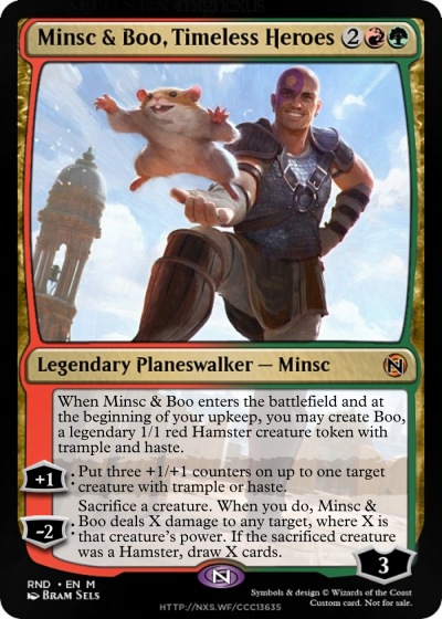 MTGNexus - Minsc & Boo, Timeless Heroes