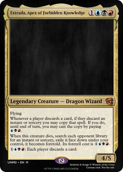 MTGNexus - Extrada, Apex of Forbidden Knowledge
