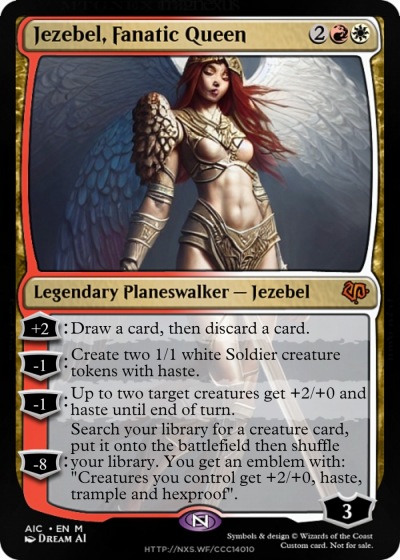MTGNexus - Jezebel, Fanatic Queen
