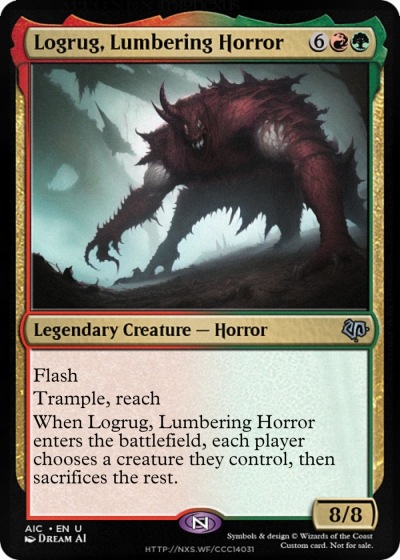 MTGNexus - Logrug, Lumbering Forest