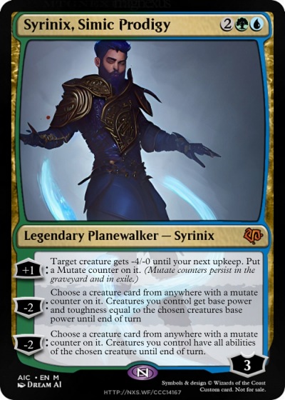 MTGNexus - Syrinix, Simic Prodigy
