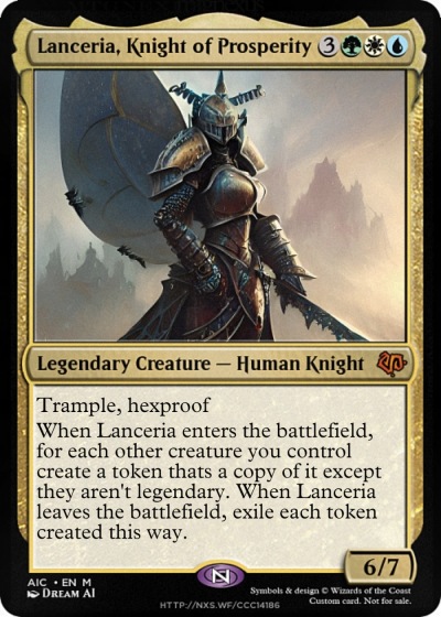 MTGNexus - Lanceria, Knight of Prosperity