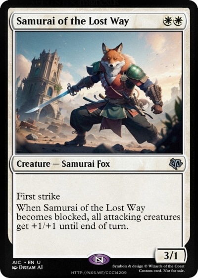 MTGNexus - Samurai of the Lost Way