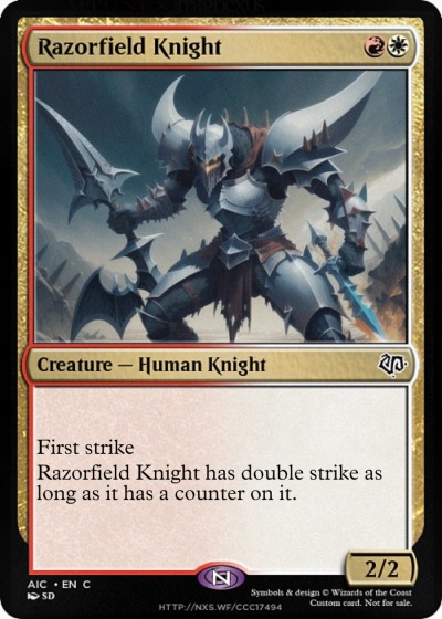 MTGNexus - Razorfield Knight