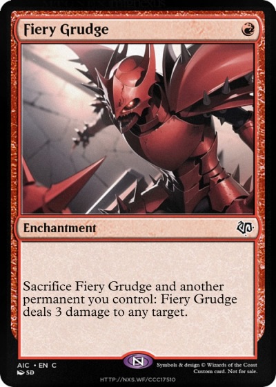 MTGNexus - Fiery Grudge