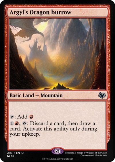 MTGNexus - Argyl's Dragon burrow