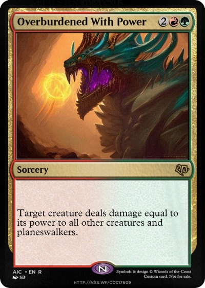 MTGNexus - Overburdened With Power