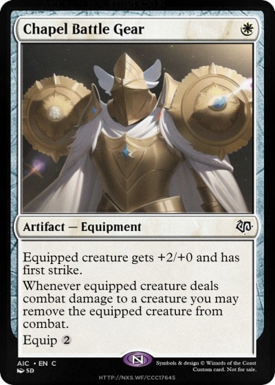 MTGNexus - Chapel Battle Gear