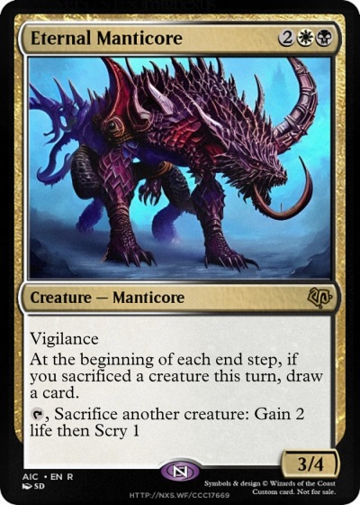 MTGNexus - Eternal Manticore