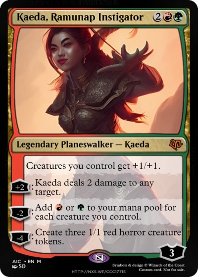 MTGNexus - Kaeda, Ramunap Instigator