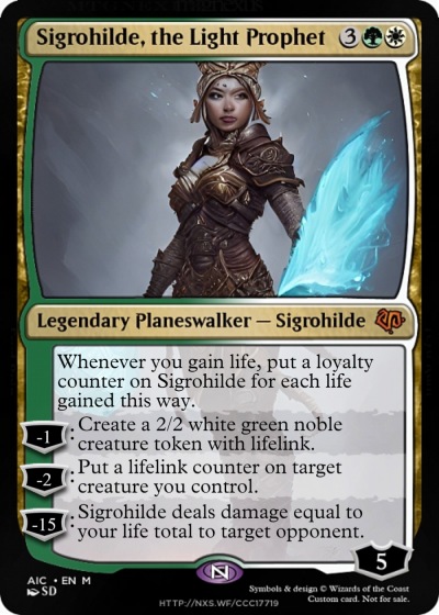 MTGNexus - Sigrohilde, the Light Prophet