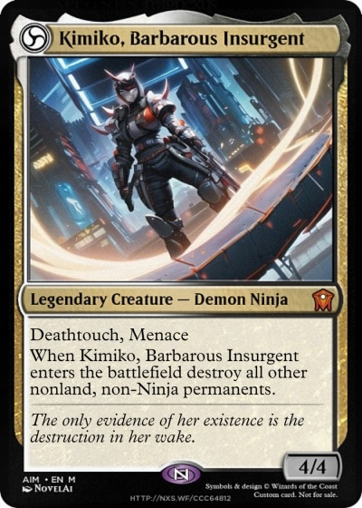 MTGNexus - Kimiko's Solution // Kimiko, Barbarous Insurgent
