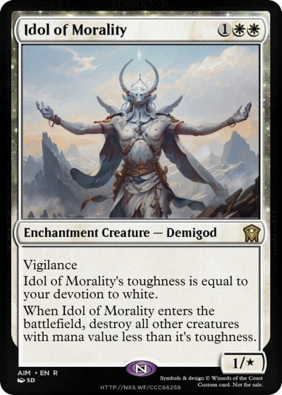 Mtgnexus Idol Of Morality