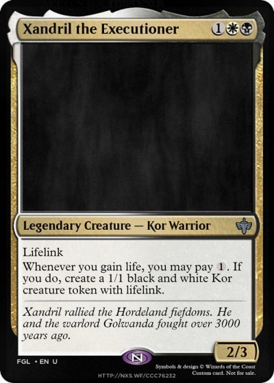 MTGNexus - Xandril the Executioner