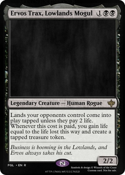 MTGNexus - Ervos Trax, Lowlands Mogul