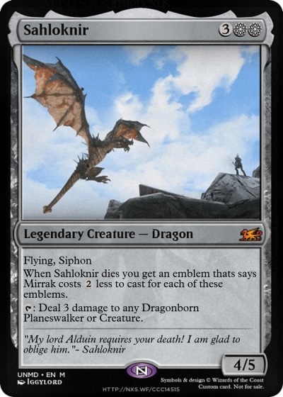 MTGNexus - Skyrim cards