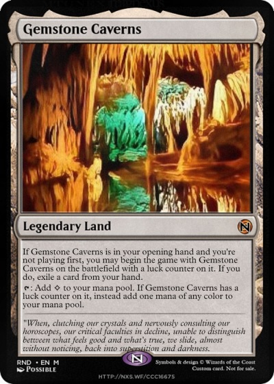 MTGNexus - Gemstone Caverns