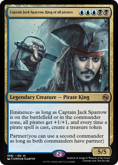 MTGNexus - Captain Jack Sparrow, King of all pirates
