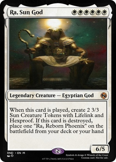 MTGNexus - Ra, Sun God