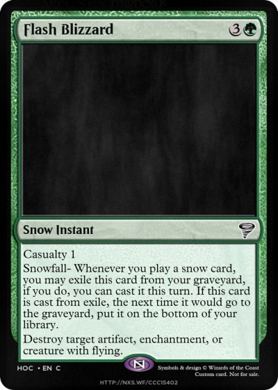 MTGNexus - Flash Blizzard