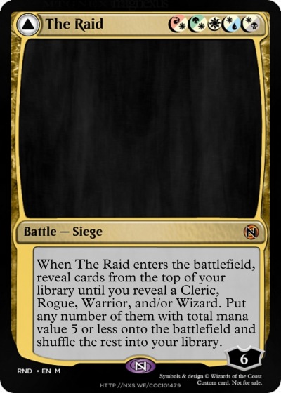 MTGNexus - The Raid // The Ravager