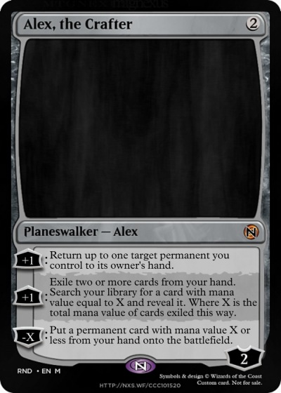 MTGNexus - Alex, the Crafter