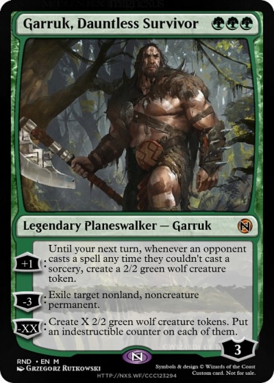 MTGNexus - Garruk, Dauntless Survivor