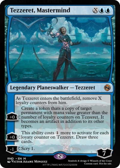 MTGNexus - Tezzeret, Mastermind