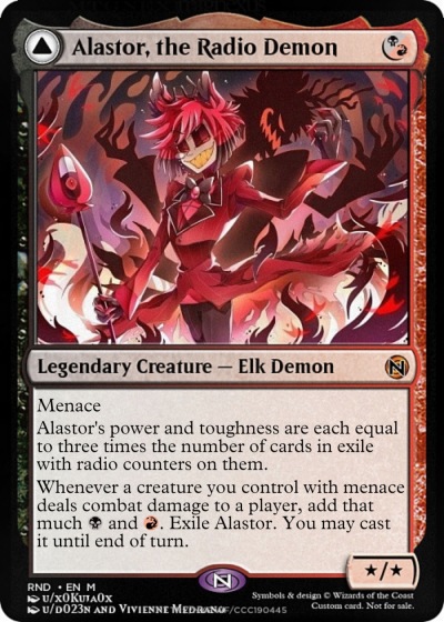 MTGNexus - Alastor, the Radio Demon // Broadcast Screams