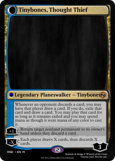 MTGNexus - Tinybones, Thief Outlaw // Tinybones, Thought Thief