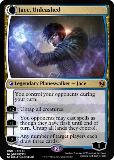MTGNexus - Jace, the Unfeeling // Jace, Unleashed