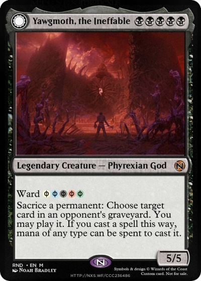 MTGNexus - Yawgmoth, the Ineffable // The Phyrexian Mana Core