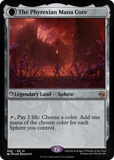 MTGNexus - Yawgmoth, the Ineffable // The Phyrexian Mana Core