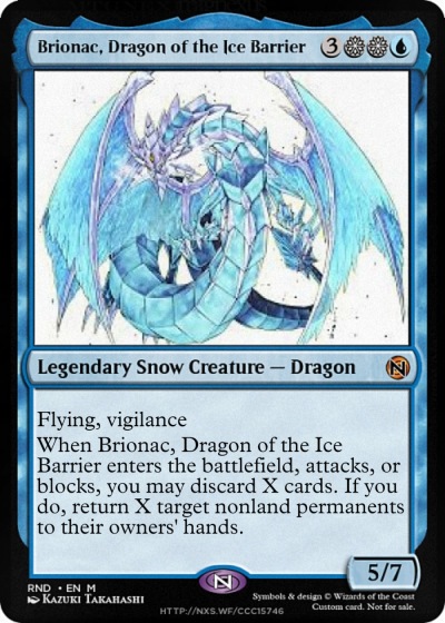 MTGNexus - Brionac, Dragon of the Ice Barrier