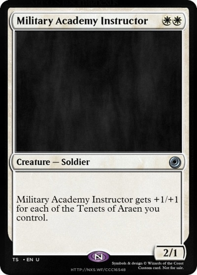 MTGNexus - Military Academy Instructor