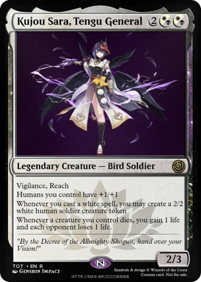 MTGNexus - Kujou Sara, Tengu General