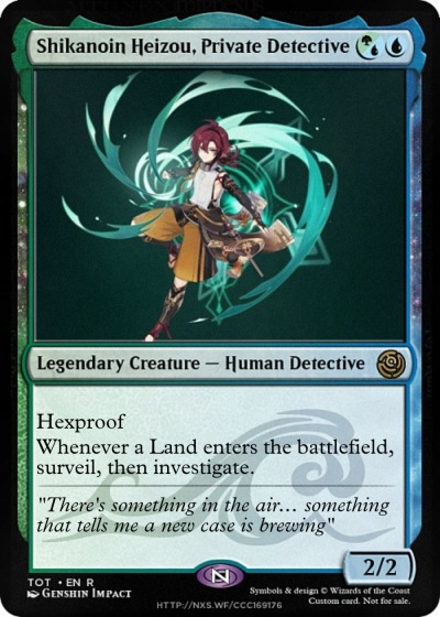MTGNexus - Shikanoin Heizou, Private Detective